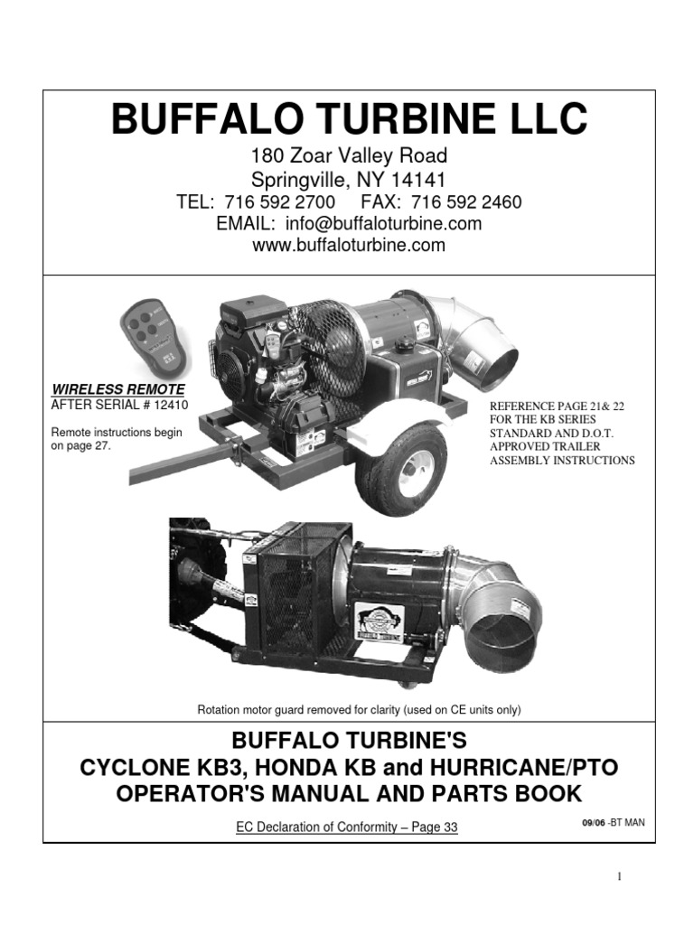 Buffalo KB3 | PDF | Belt (Mechanical) | Tractor
