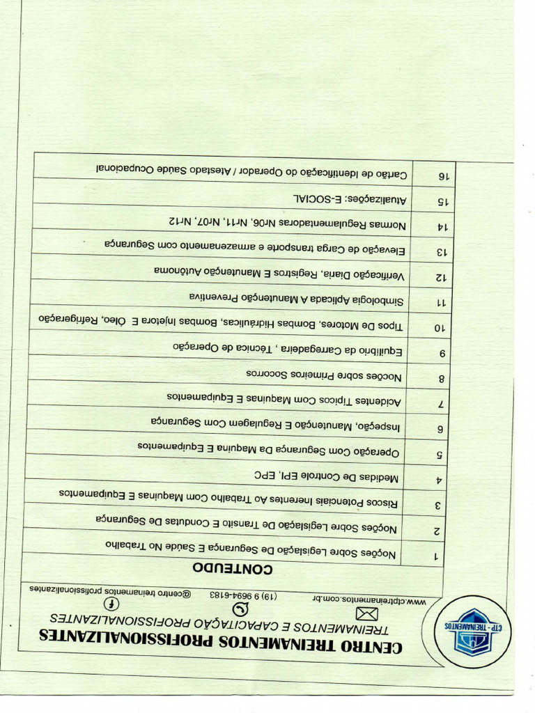 Certificado Verso | PDF