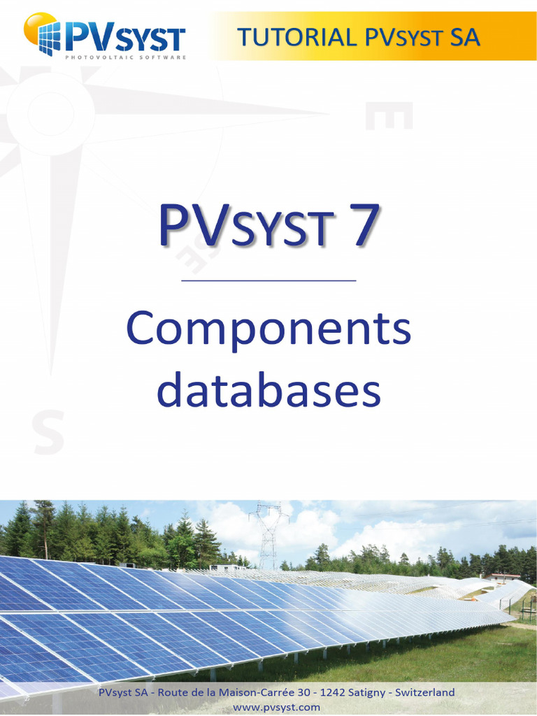 Pvsyst Tutorial v7 Grid Connected 4 en | PDF | Power Inverter ...