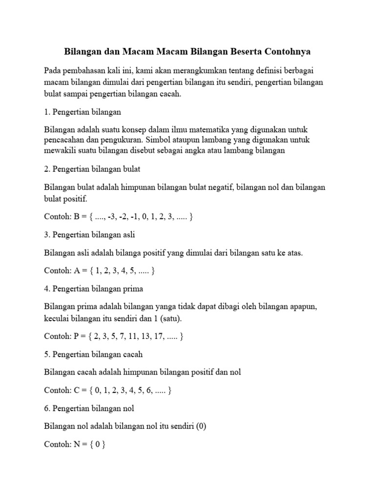 Bilangan 12 | PDF
