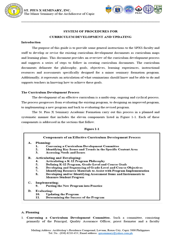 Curriculum Development Guide | PDF | Curriculum | Educational Assessment