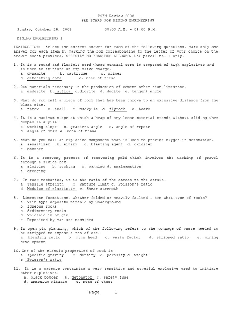 Drilling and Blasting | PDF | Physical Sciences | Materials