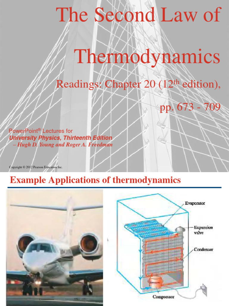Lecture 12 Second Law of TD | PDF | Entropy | Heat