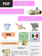 IVA Causado y Acreditable en Contabilidad | PDF