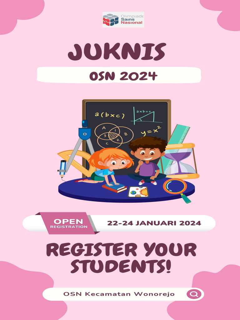 Juknis OSN Kec. Wonorejo 2024-1 | PDF