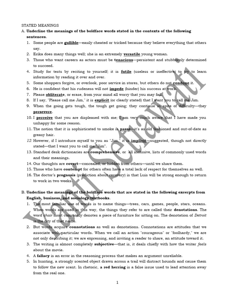 3b. Contextclues Ex | PDF