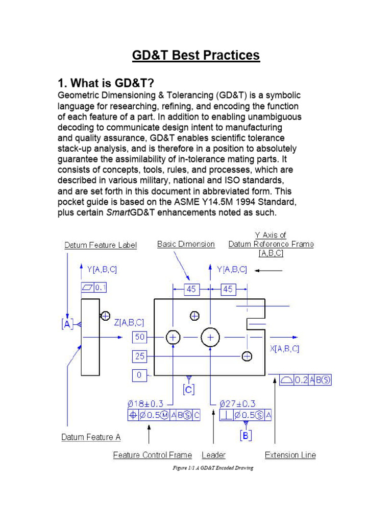 GD&T Best Practices and Training | PDF | Mechanical Engineering | Geometry