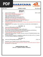 Botany Practical Record Book | PDF | Mitosis | Leaf