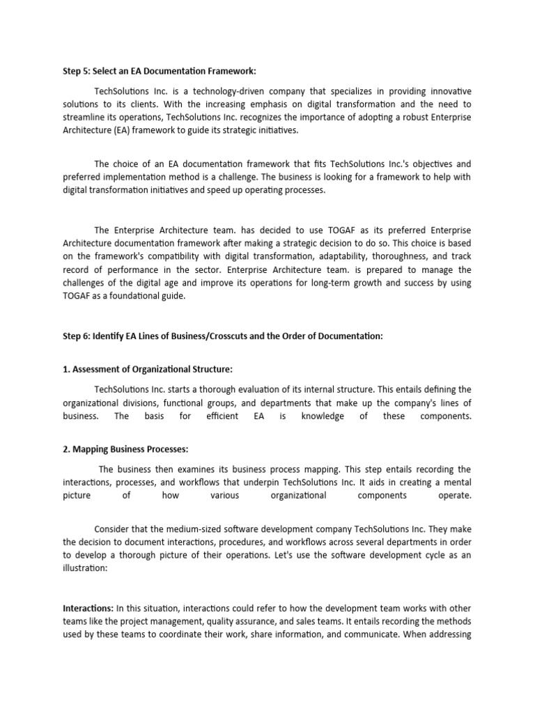 Ea - Phase 2 | PDF | Enterprise Architecture | Business Process