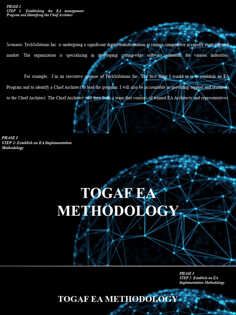Togaf Ea Methodology | PDF | Enterprise Architecture | Information ...