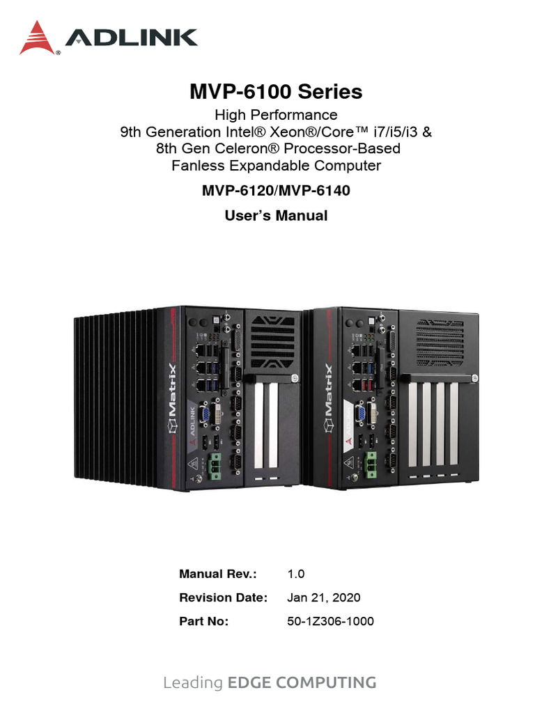 MVP 6100 - 50 1Z306 1000 - 10 | PDF | Computing | Computer Hardware