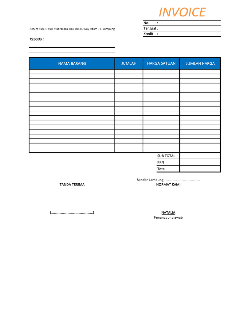 Invoice Listrik | PDF