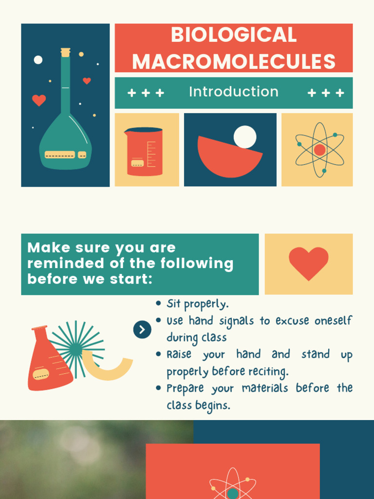 Introduction To Biological Macromolecules | Download Free PDF ...