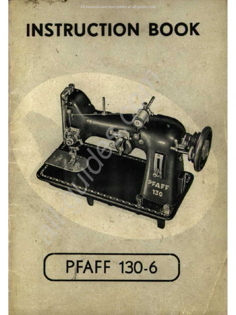 PFAFF Sewing Machine Guide | PDF | Sewing Machine | Sewing