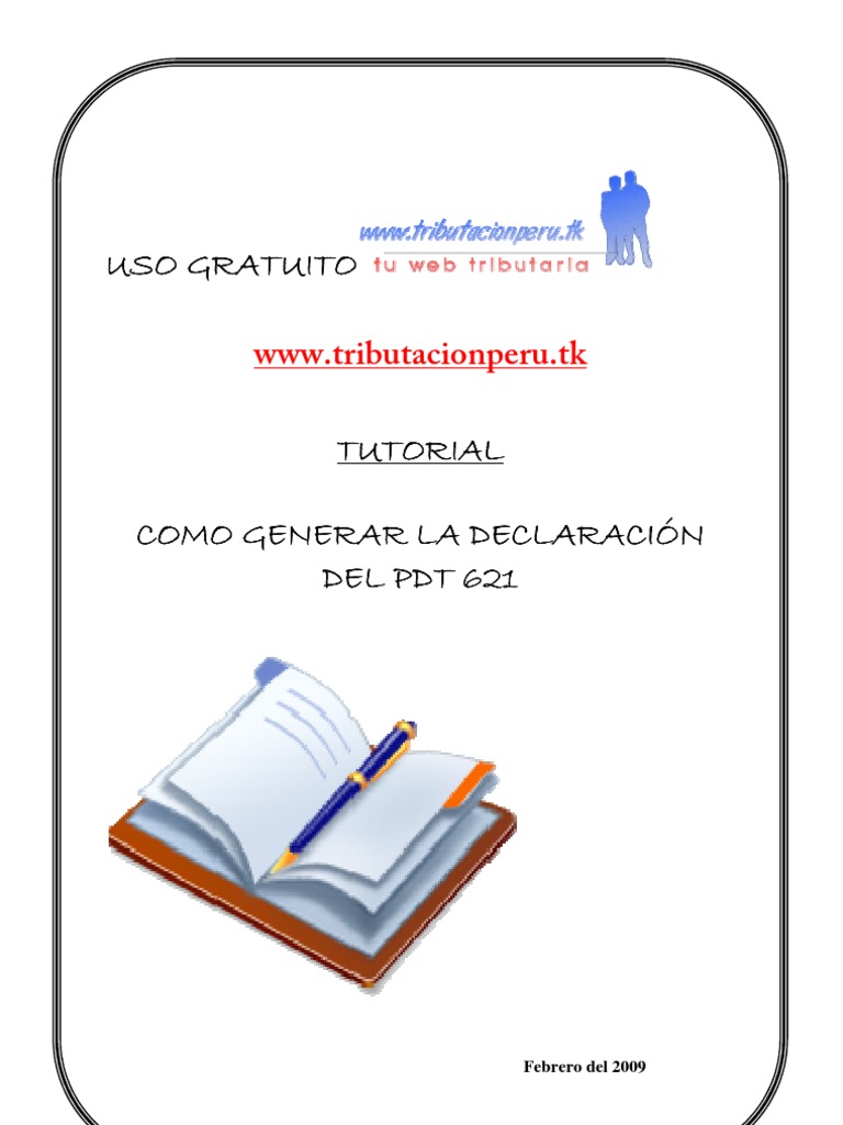 Guía para Declarar PDT 621 en SUNAT | PDF | Contraseña | Internet