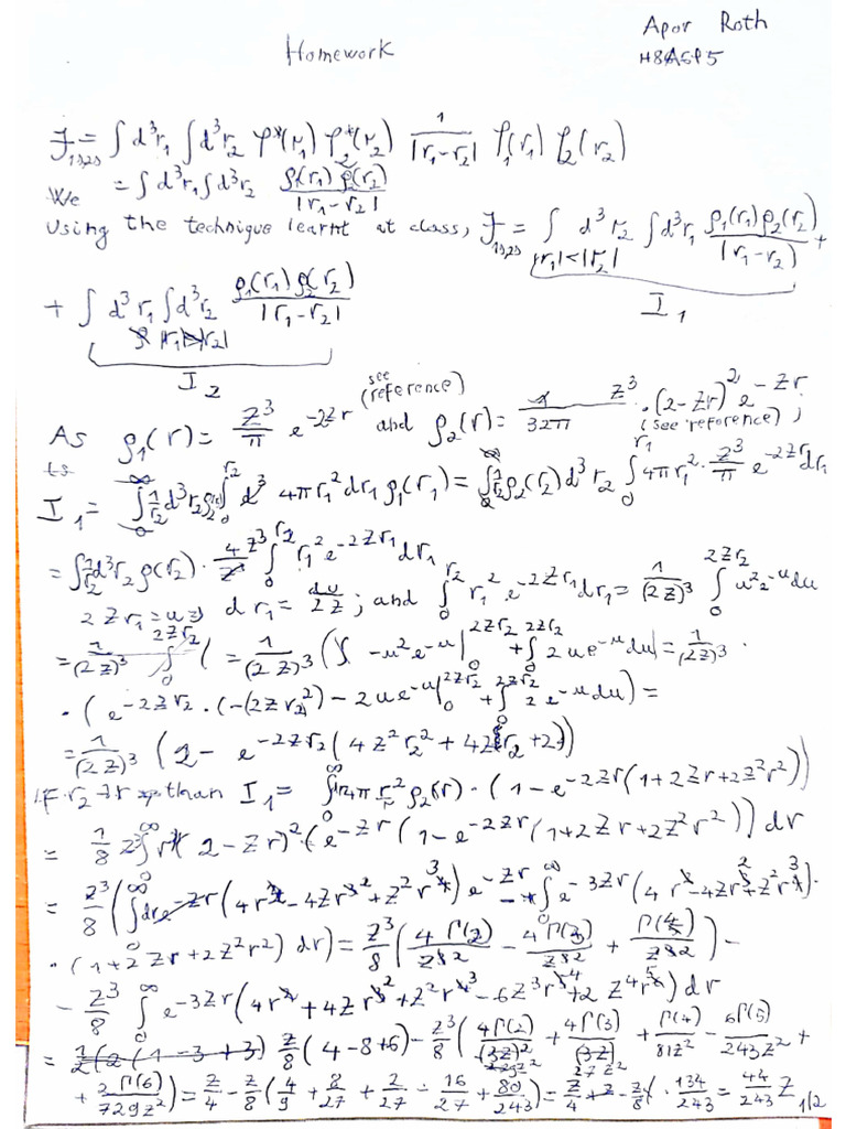 HW4 Roth Apor | PDF | Science & Mathematics