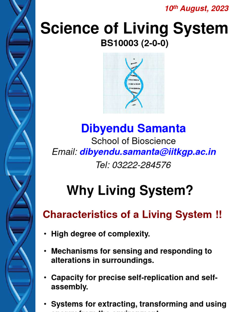 BS10003 - Nucleic Acid (Part I) - D. Samanta - August 2023 | PDF ... BS10003 - Nucleic Acid (Part I) - D. Samanta - August 2023 | PDF ...