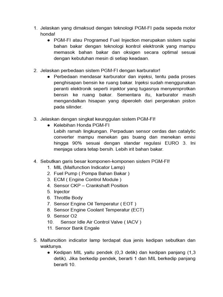Contoh - PGM FI | PDF | Komputer | Teknologi & Rekayasa