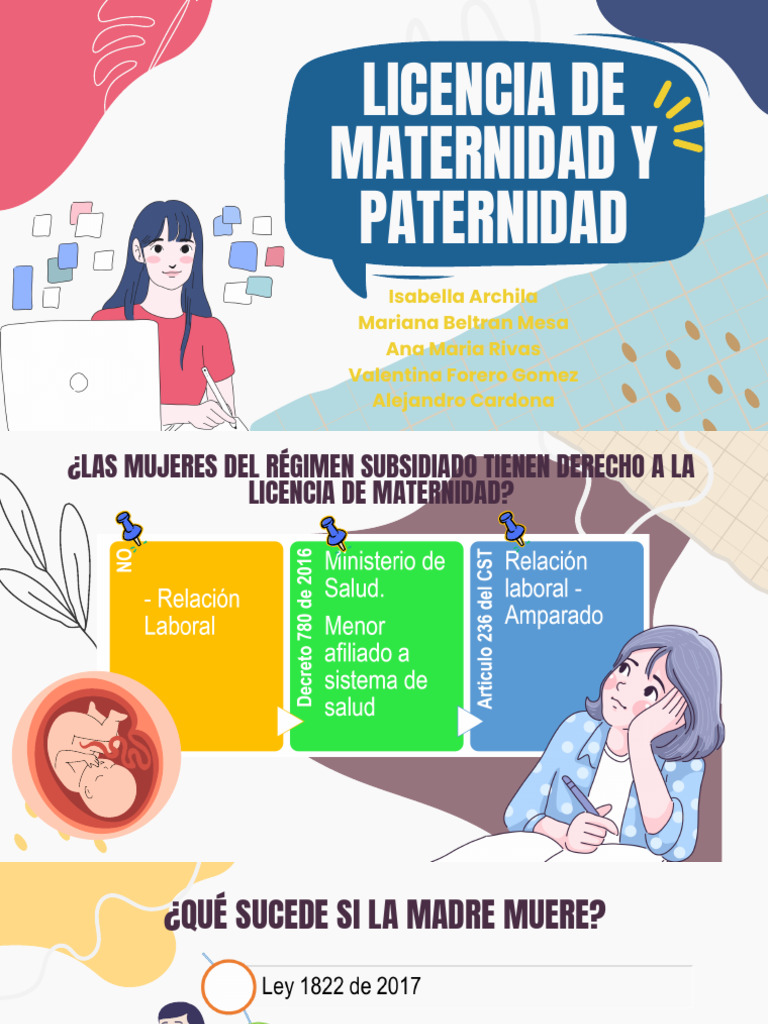 Licencias Maternidad - Paternidad | PDF | Derecho laboral | Mujer