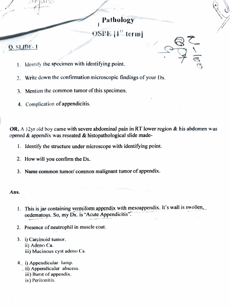 Patho Ospe 1 | PDF | Breast Cancer | Histopathology
