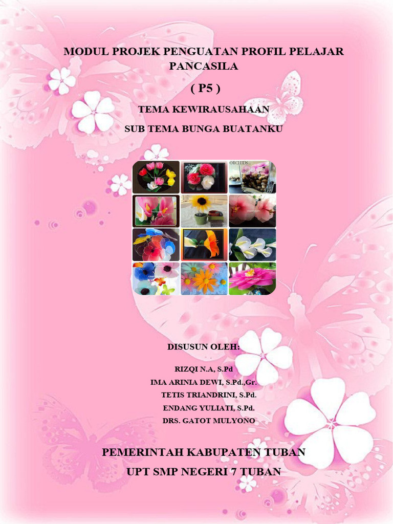 Modul P5 Kewirausahaan: Bunga Stoking | PDF