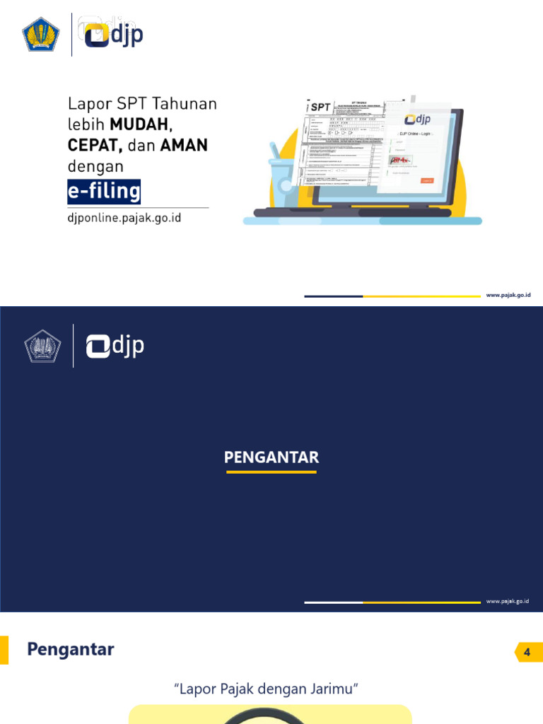 Tata Cara Pelaporan SPT Tahunan PPH OP - Update | PDF Tata Cara Pelaporan SPT Tahunan PPH OP - Update | PDF