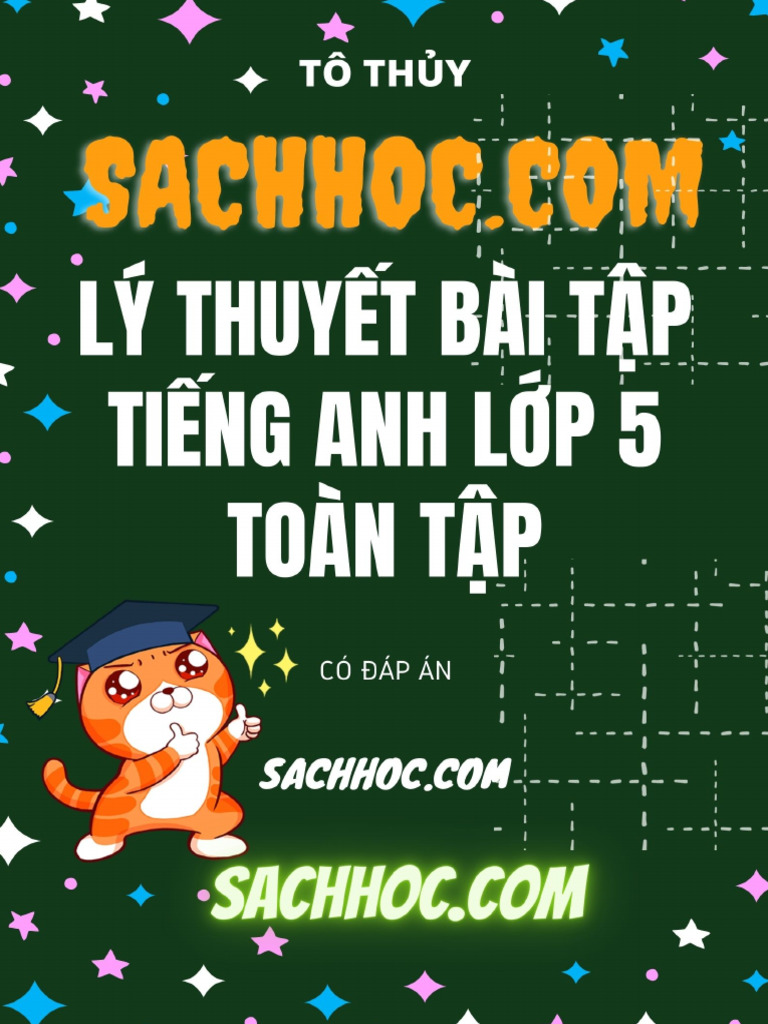 Ly Thuyet Bai Tap Tieng Anh Lop 5 Co To Thuy | PDF
