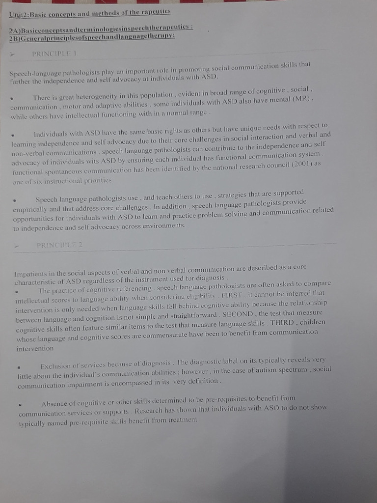 SLDT Unit 2 | PDF | Human Communication | Psychological Concepts