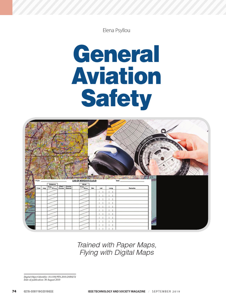 General Aviation: Digital vs. Analog Navigation | PDF | Tablet Computer ...