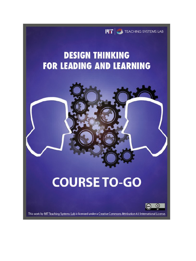 Design Thinking For Leading and Learning - Course To-Go (Click - File ...
