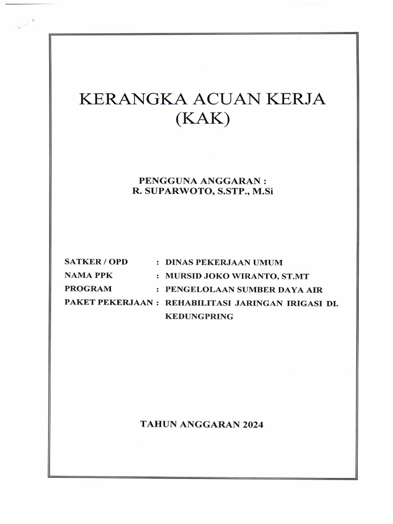 Kak Kedungpring | PDF