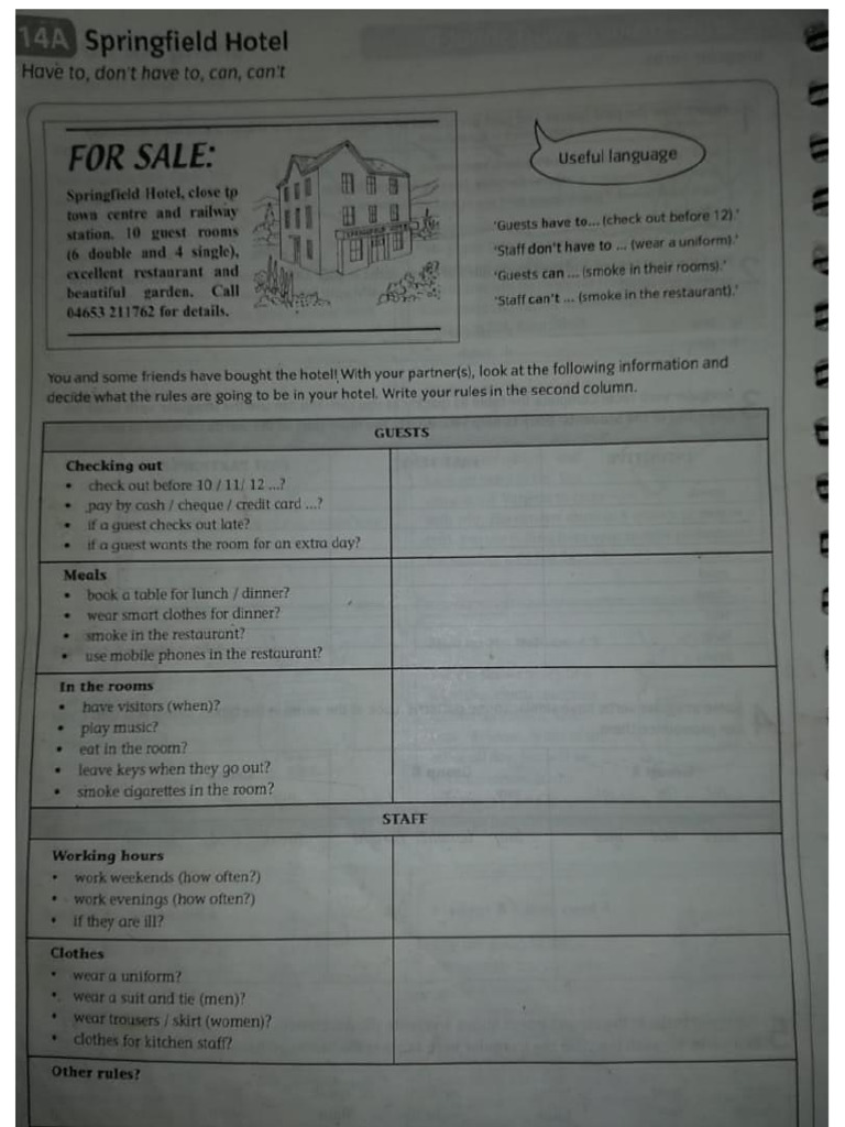 Hotel Rules Pdf Restaurants Lunch