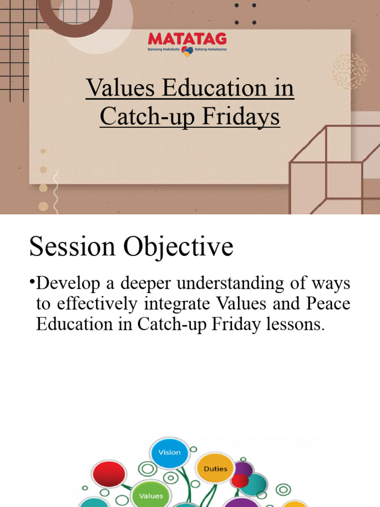 Integrating Values Education in Lessons | PDF