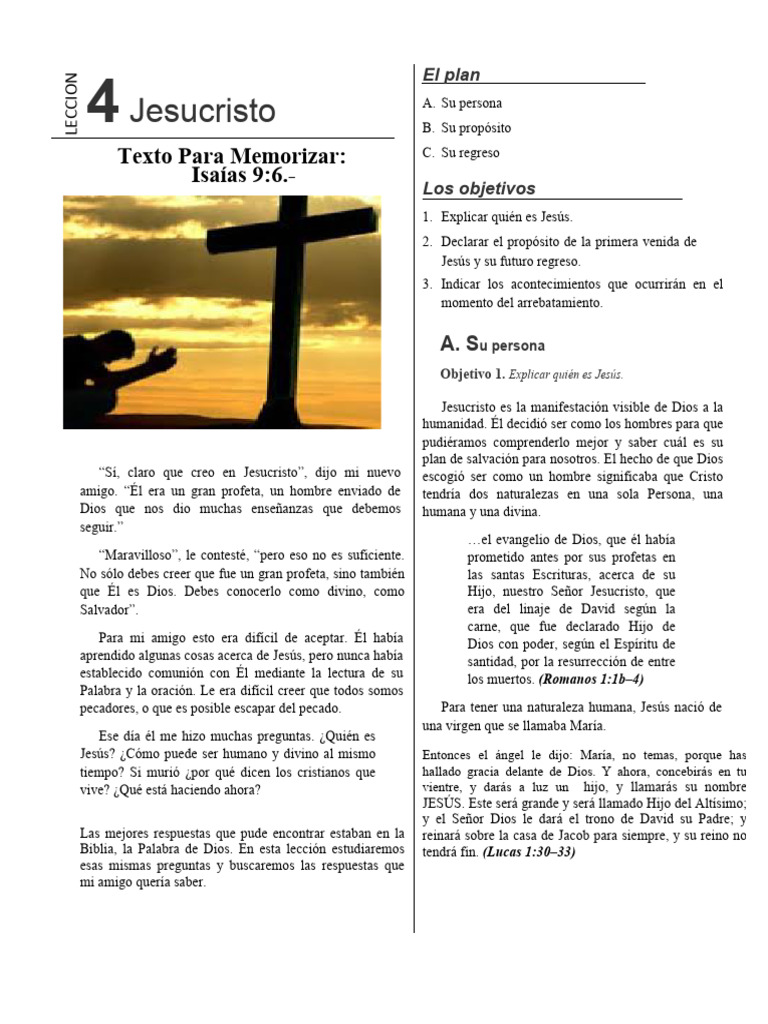 4 Jesucristo | PDF | Éxtasis | Jesús