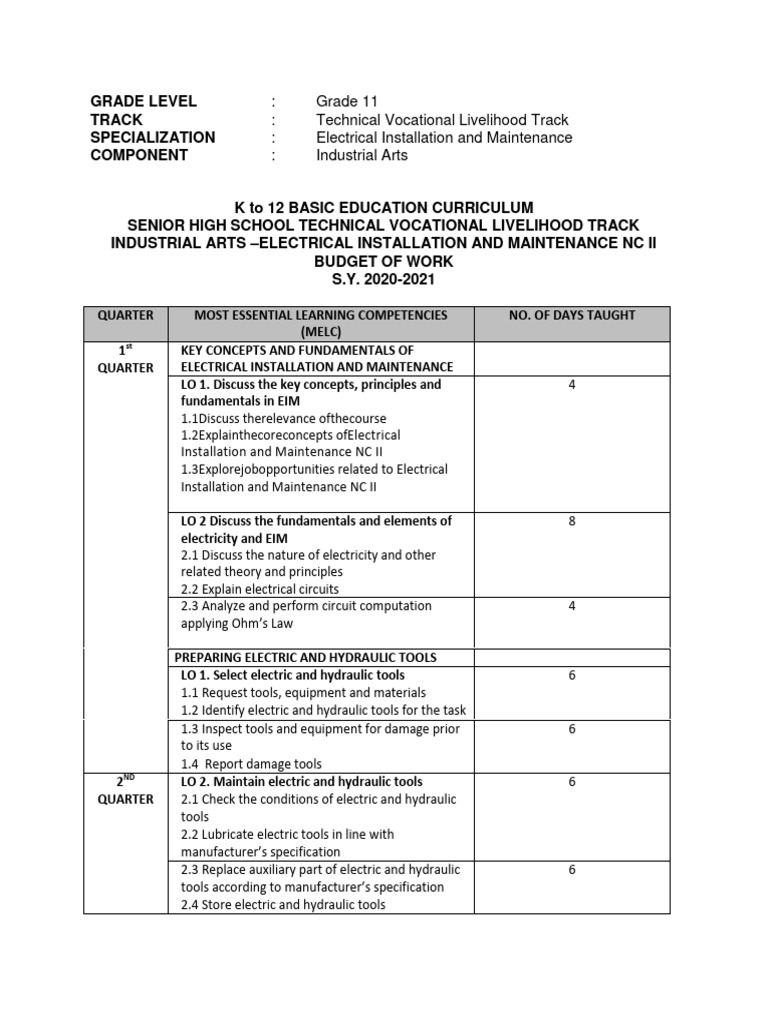 Eim Bow (Grade 11 | PDF | Electrical Components | Metrology