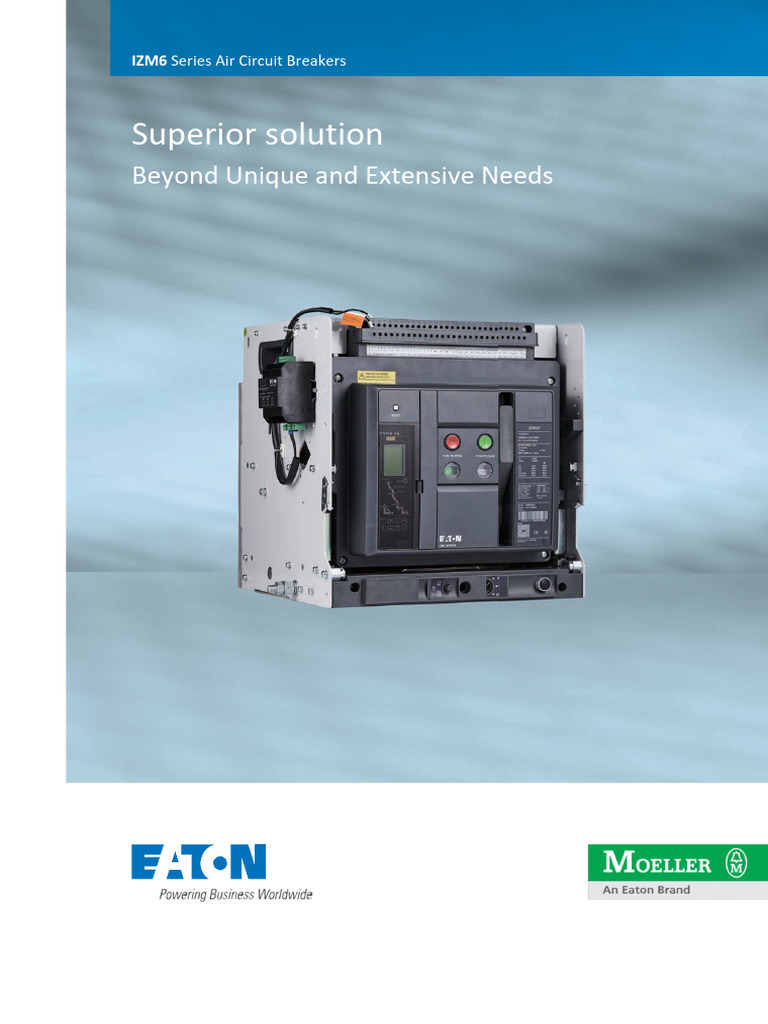 Acb Izm67 - 1140vac 2000a | PDF | Power Supply | Mains Electricity