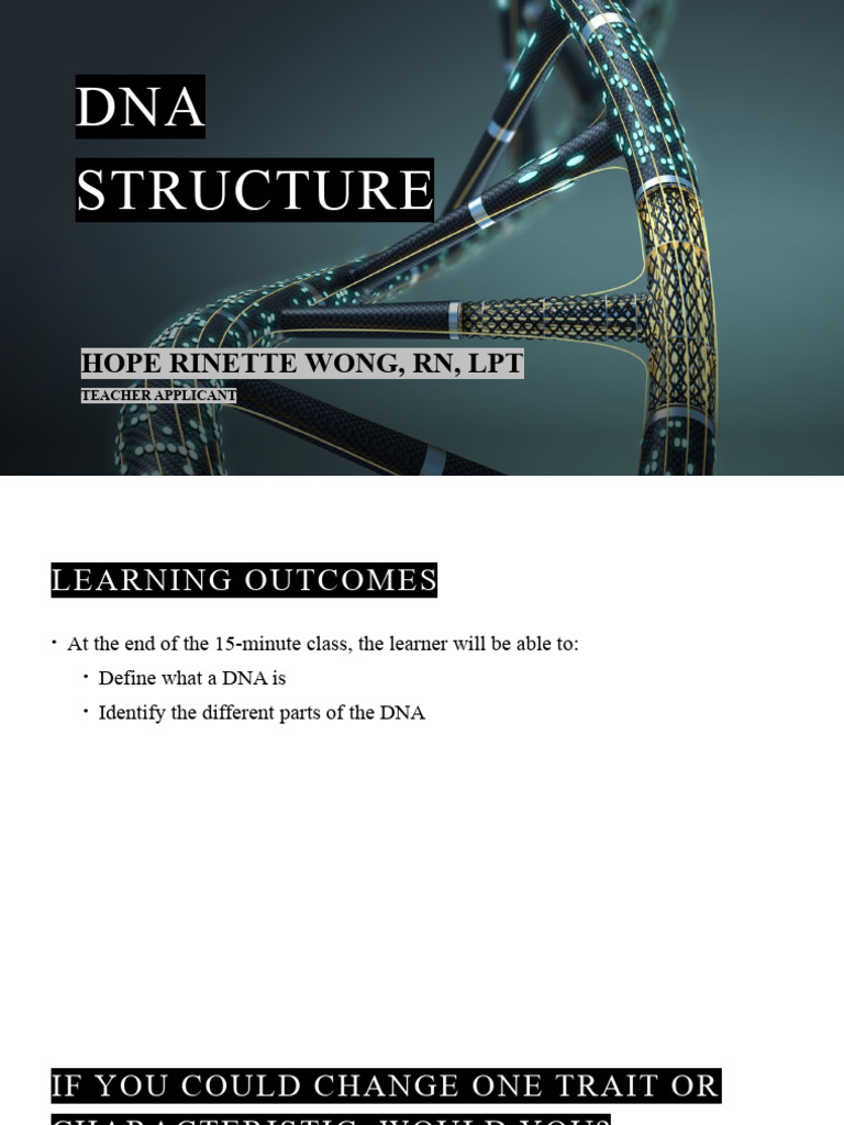 For Demo (Dna) | PDF | Dna | Nucleotides