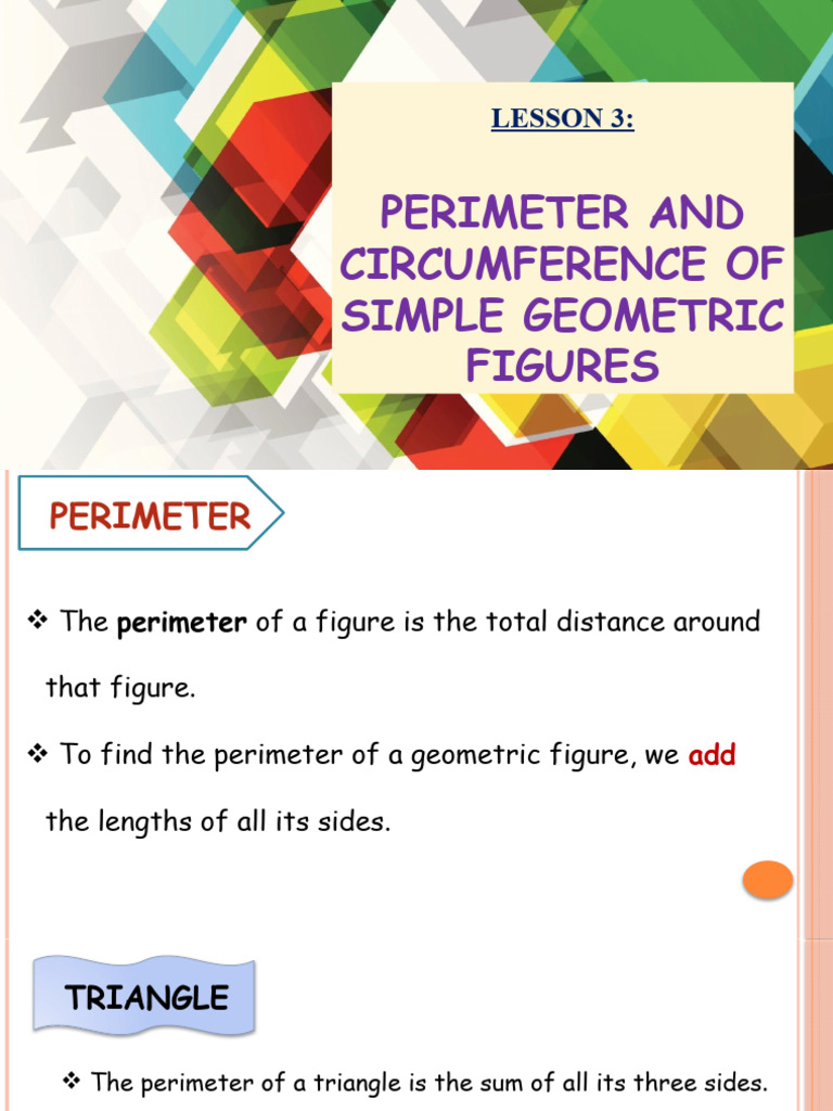 G6-MATH-Perimeter and Circumference-3rd-Grading | PDF