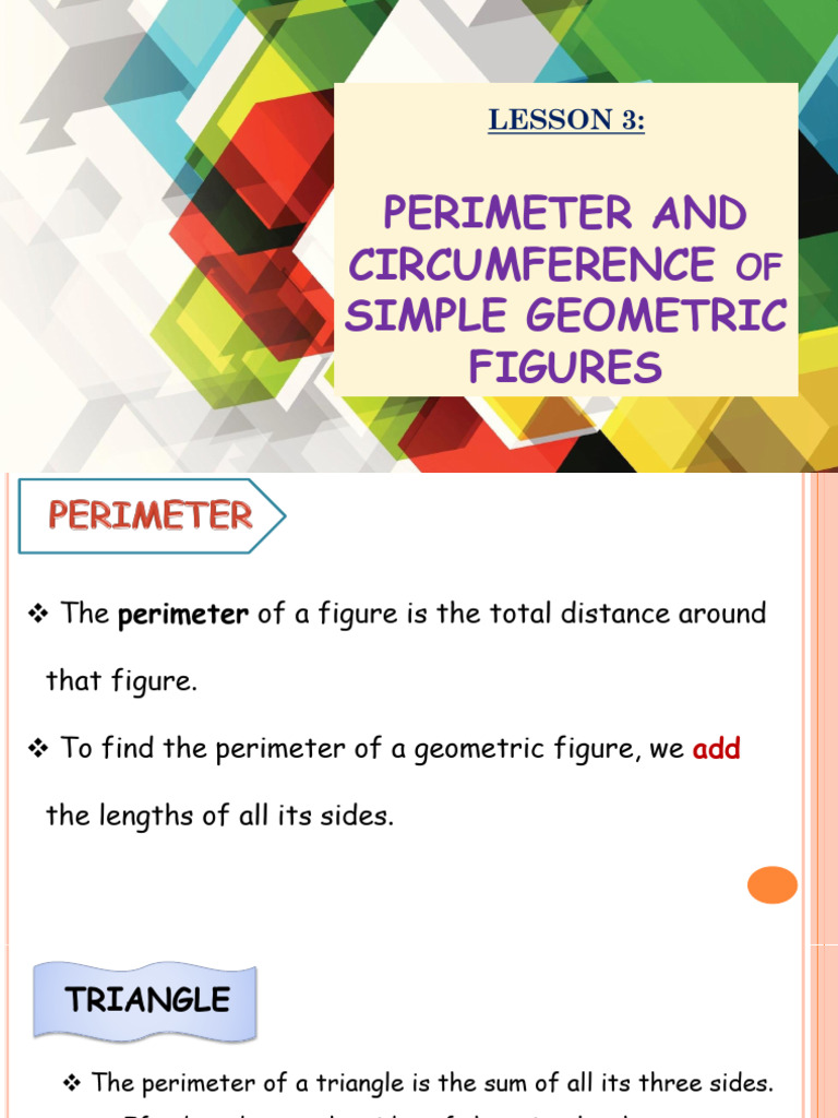 Perimeter and Circumference Basics | PDF | Circle | Rectangle