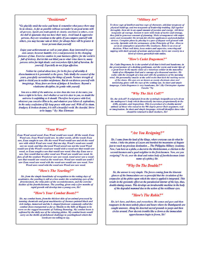 Plebe For Tickler | PDF