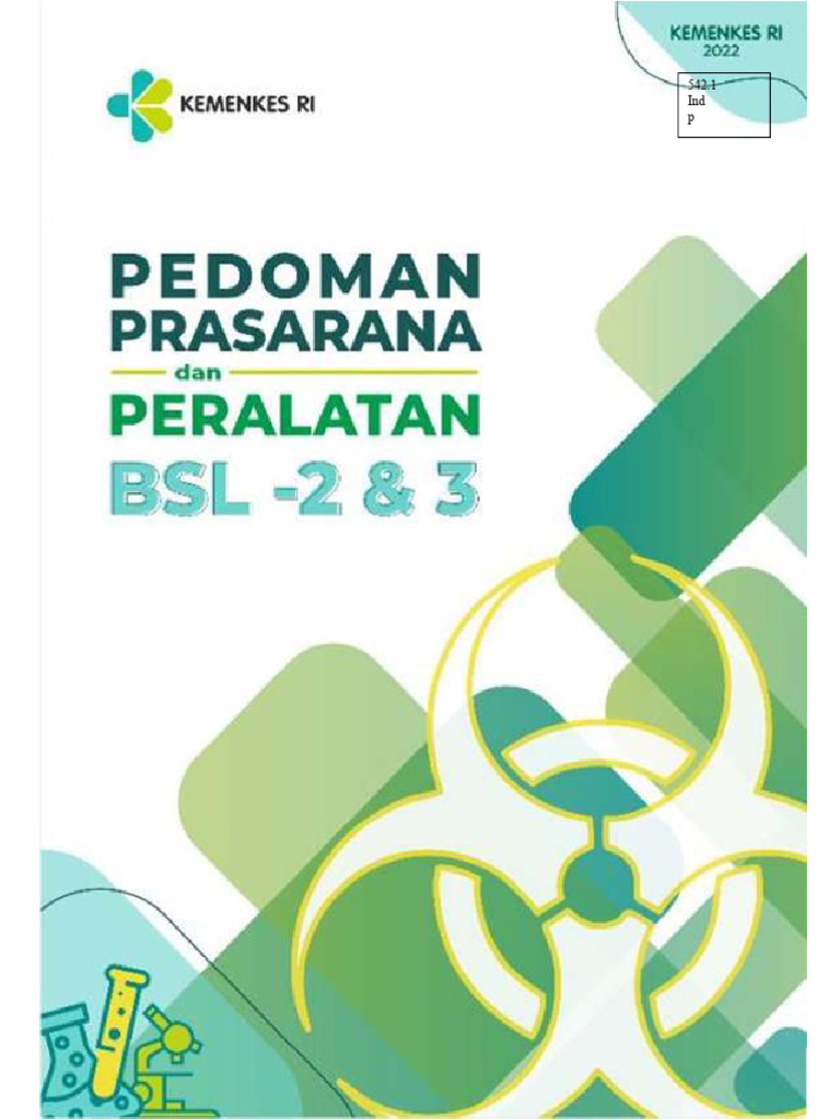 Pedoman Prasarana Dan Peralatan BSL2 Dan 3 | PDF