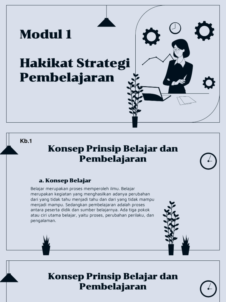 Modul 1, KB 1 Dan KB 2 | PDF