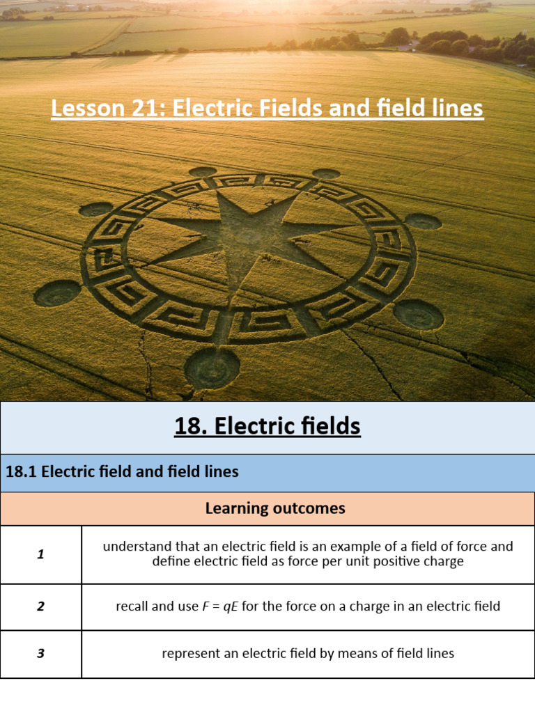 Electric Fields | PDF | Electric Field | Force