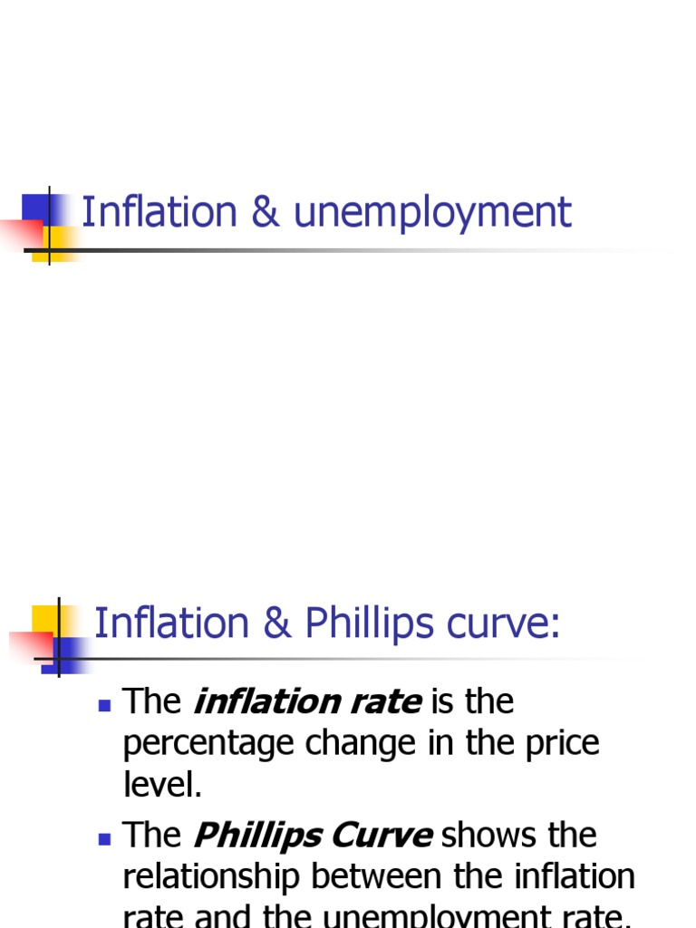 Inflation & Unemployment | PDF | Phillips Curve | Inflation