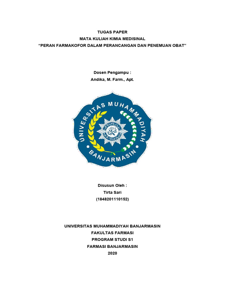 Peran Farmakofor dalam Desain Obat | PDF