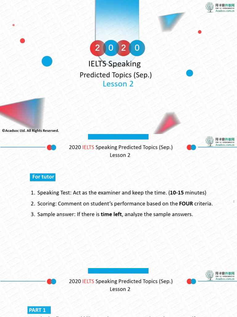 2020 IELTS Test 2 | PDF | Goal | International English Language Testing ...