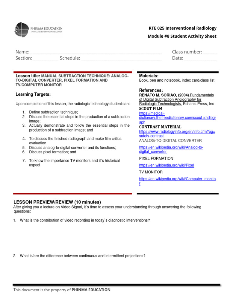 Ir-Sas-Module 8 | PDF | Pixel | Computer Monitor