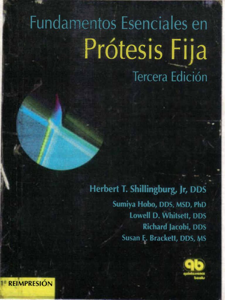 Fundamentos Esenciales en Protesis Fija, Shillingburg | PDF