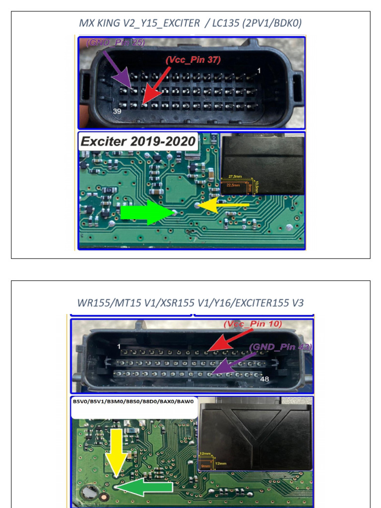 Yamaha Pinout Ecutuner v1.4 | PDF