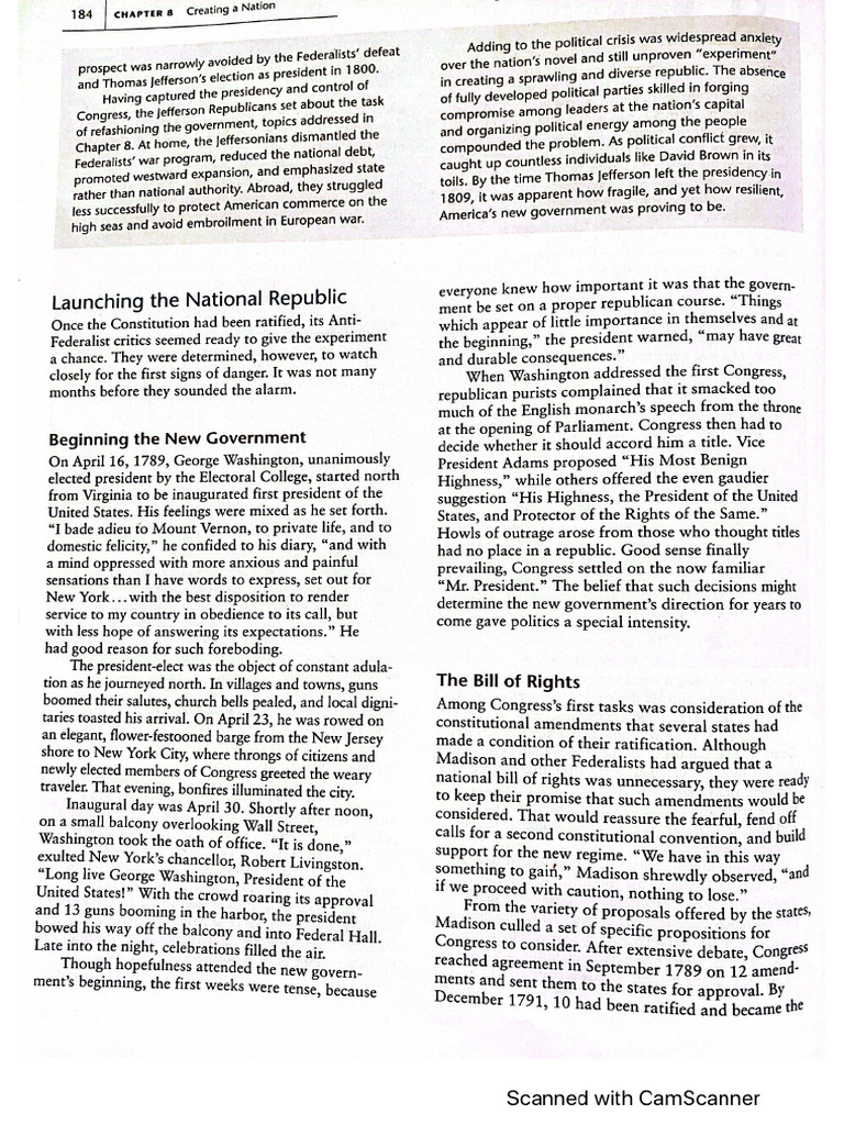 APUSH Textbook Page | PDF